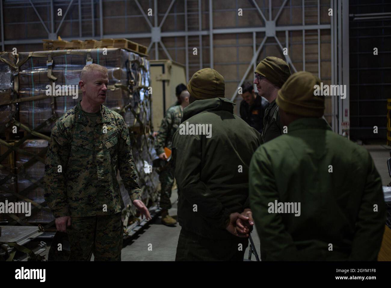U.S. Marine Corps Maj. Gen. Paul J. Rock Jr., Commanding General of 3rd ...