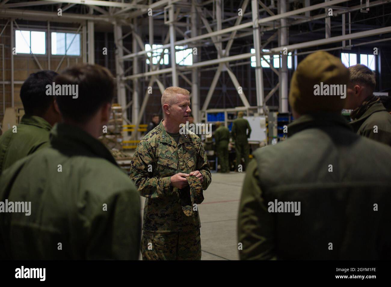 U.S. Marine Corps Maj. Gen. Paul J. Rock Jr., Commanding General of 3rd ...