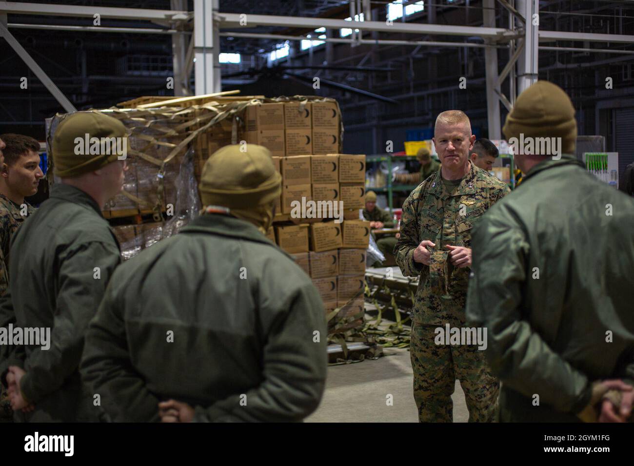 U.S. Marine Corps Maj. Gen. Paul J. Rock Jr., Commanding General of 3rd ...