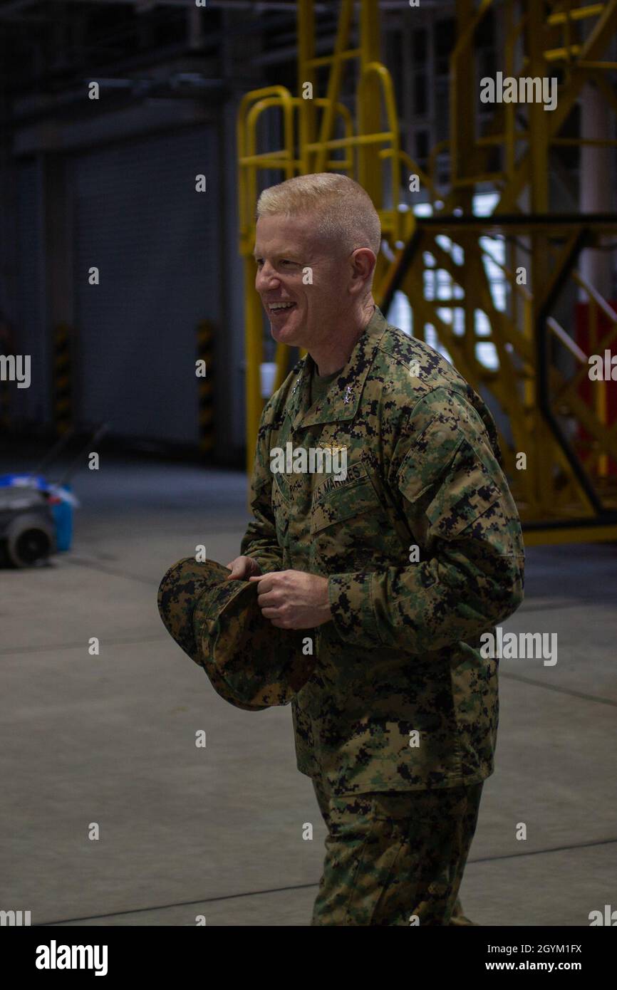 U.S. Marine Corps Maj. Gen. Paul J. Rock Jr., Commanding General of 3rd ...