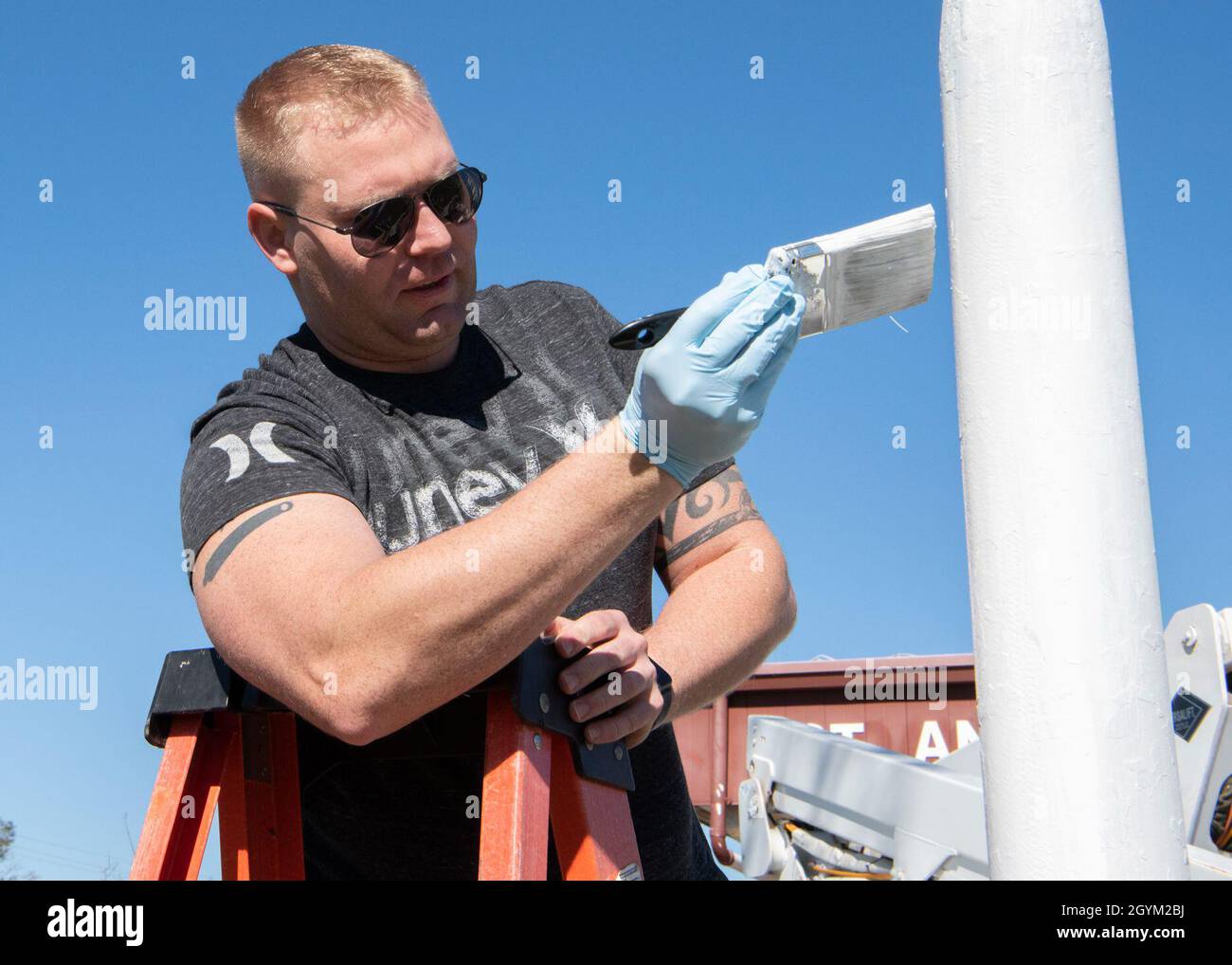 United States Air Force Master Sgt. Adlai Barber, 325th Maintenance ...