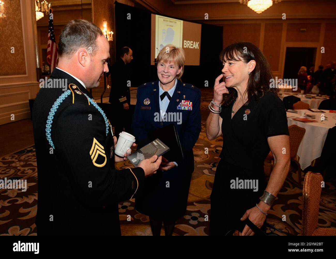 U.S. Army Staff Sgt. James Romanello, a team sergeant for the Defense ...