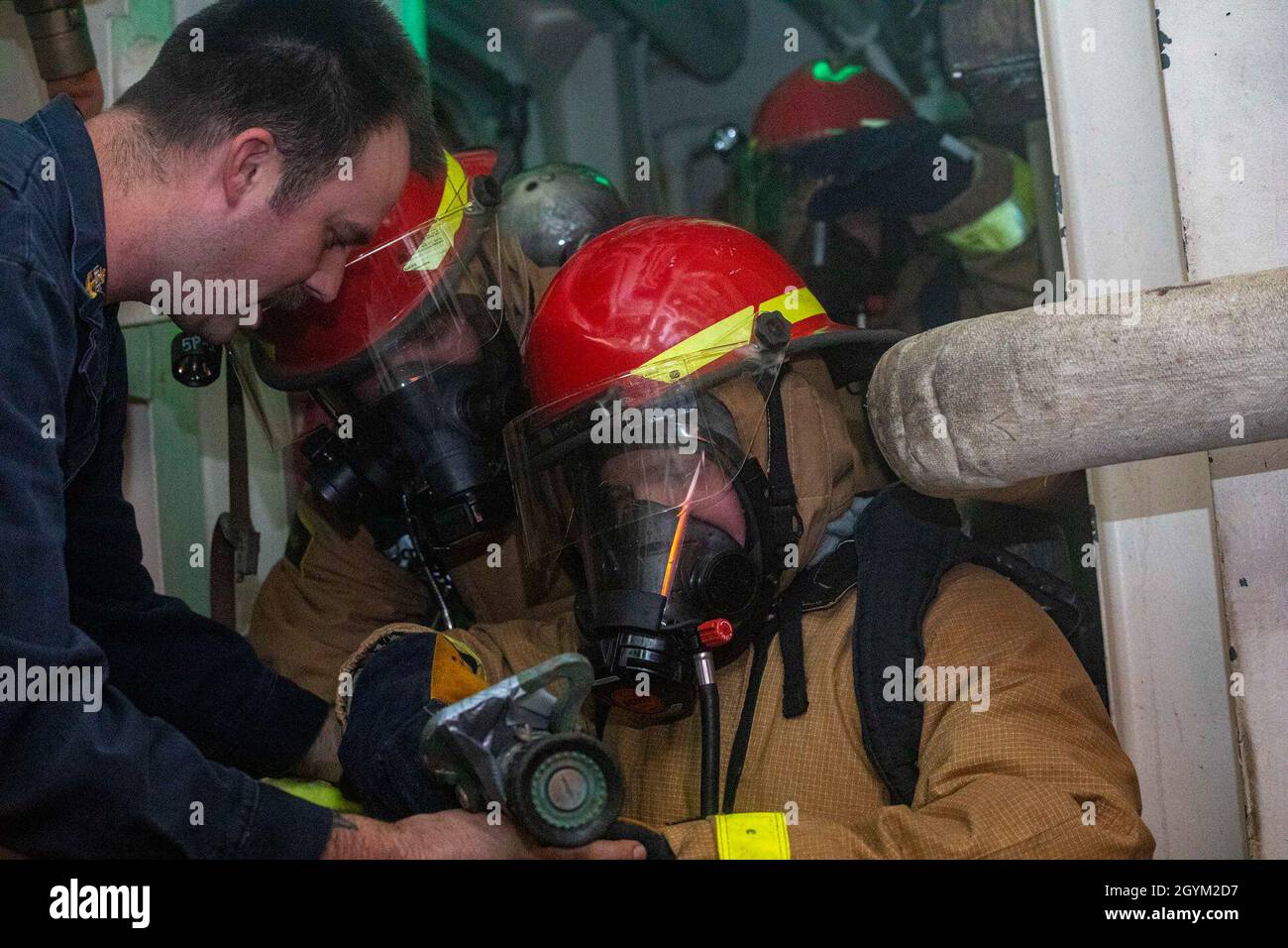 200125-N-GR168-1073 RED SEA (Jan. 25, 2020) Chief Engineman Daniel ...