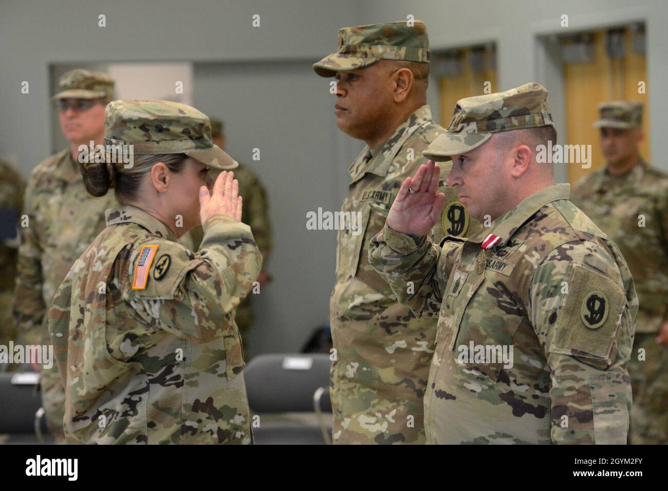 U.S. Army Reserve Col. Heather Reuter, 2nd Brigade, 95th Training ...