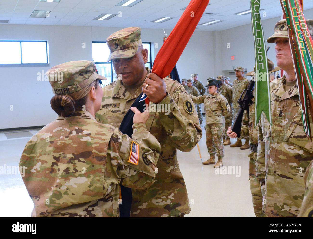 U.S. Army Reserve Col. Heather Reuter, 2nd Brigade, 95th Training ...