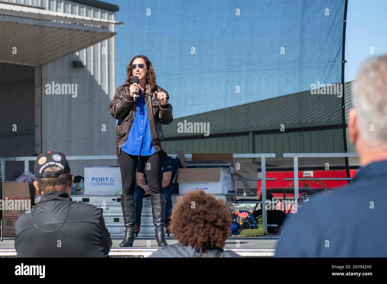 Retired U.S. Air Force Lt. Col. Christine Mau, an F-35 contract ...