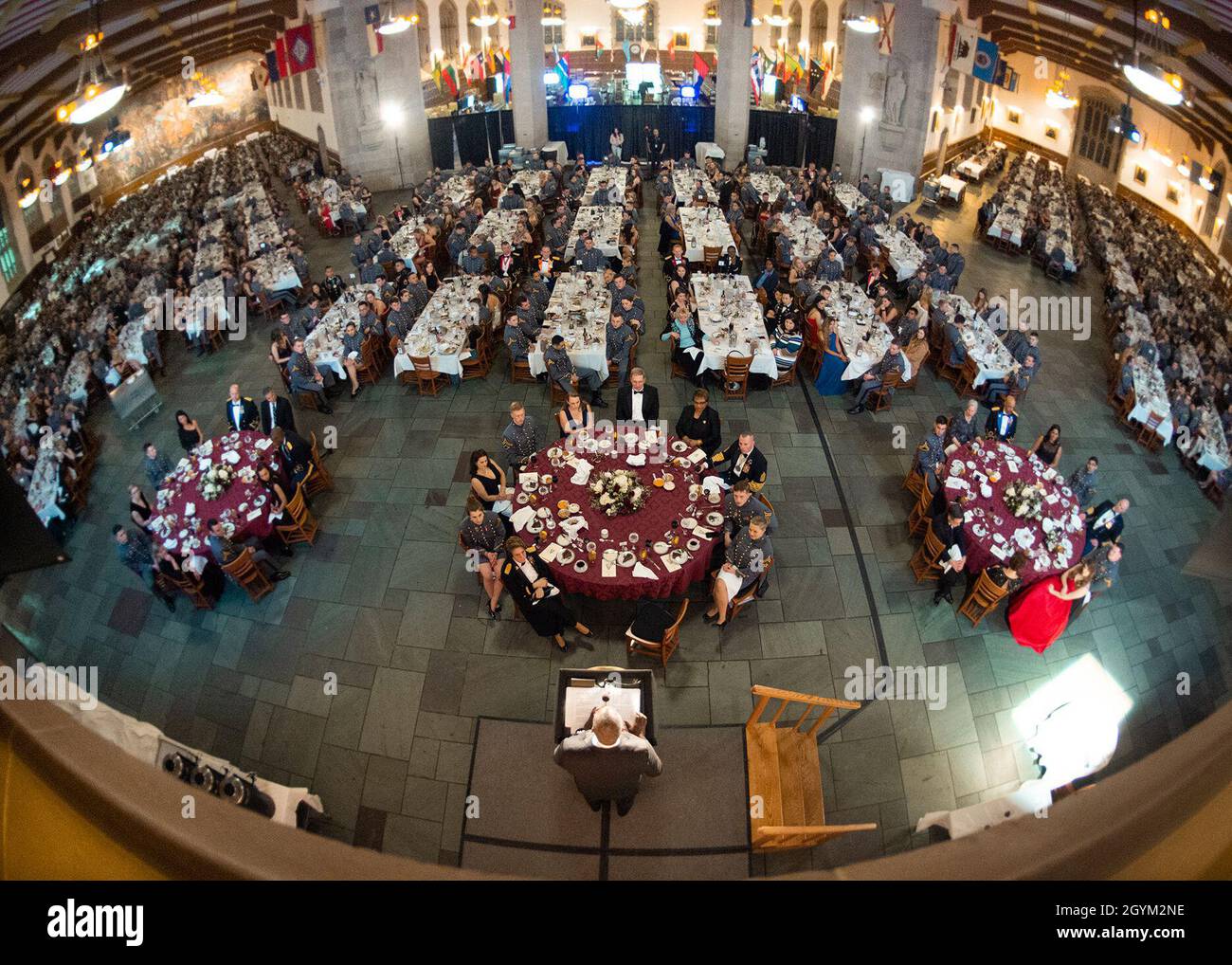 The Cadets of the Class of 2021 celebrate the 500th Night Banquet in ...