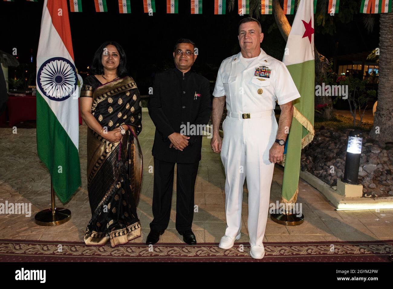 U.S. Navy Master Chief Bruce Forester, command master chief, Camp ...