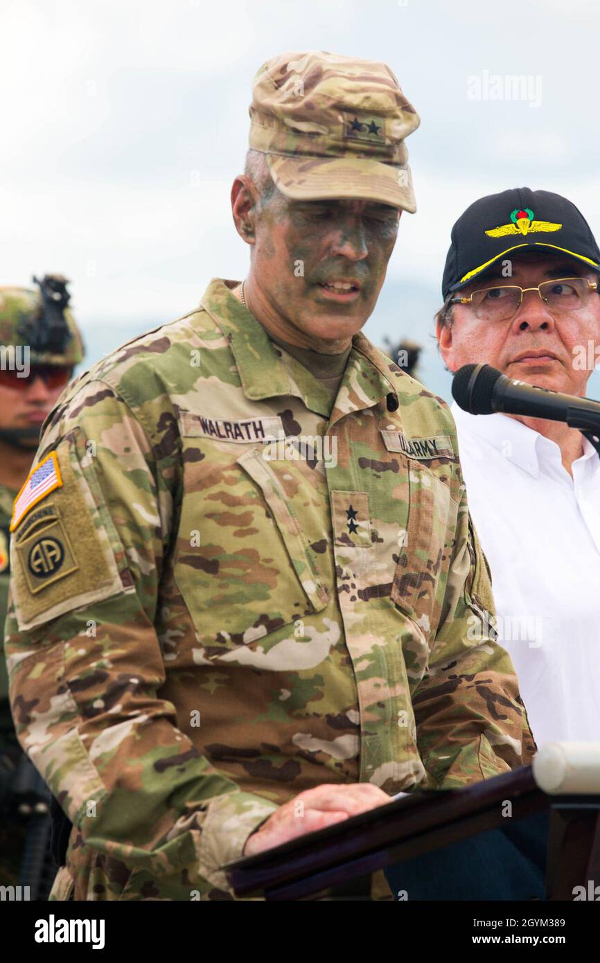 U.S. Army Maj. Gen. Daniel Walrath, Commander of U.S. Army Southern ...