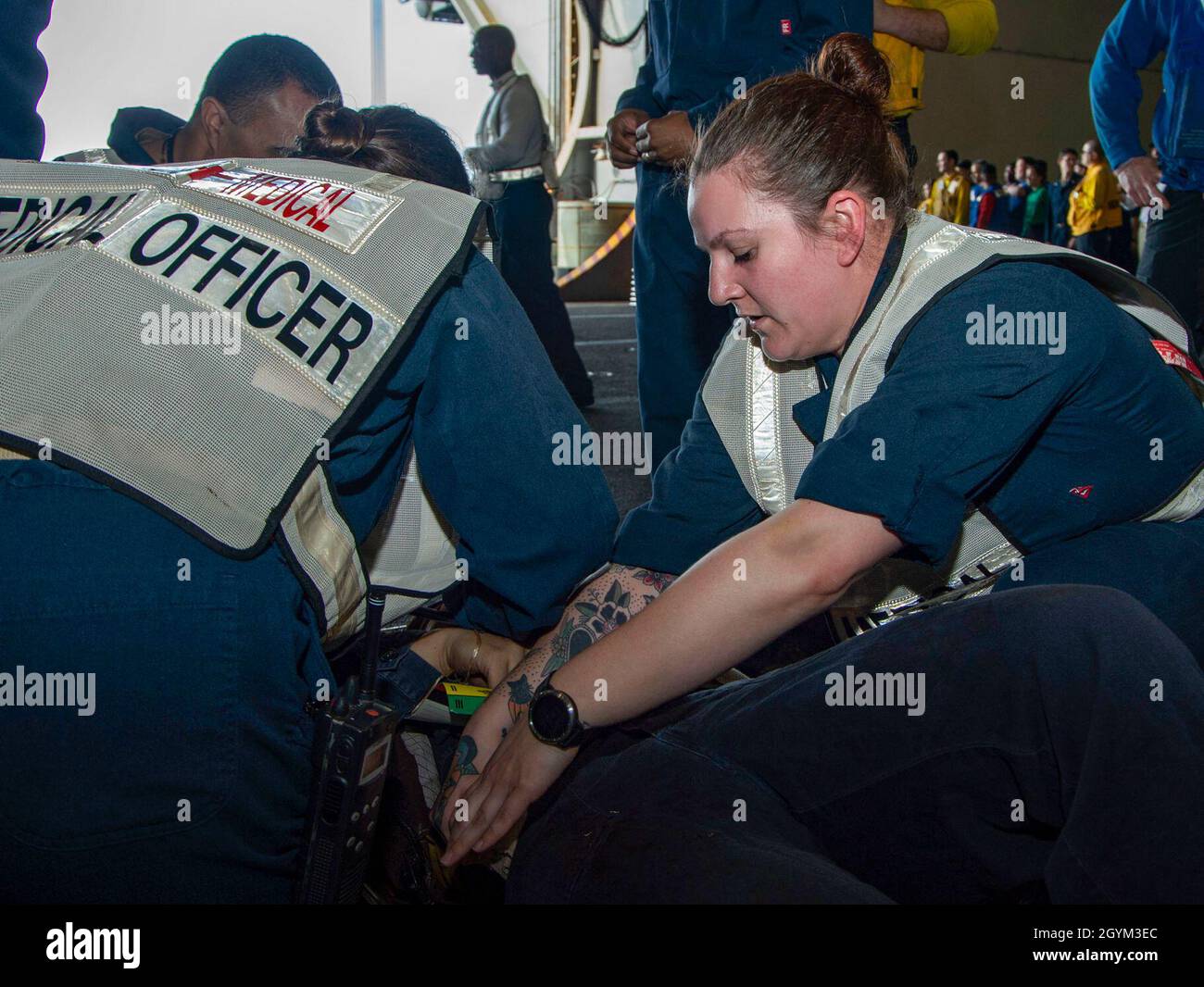 200126-N-LY620-0005 ARABIAN SEA (Jan. 26, 2020) Hospital Corpsman 2nd ...
