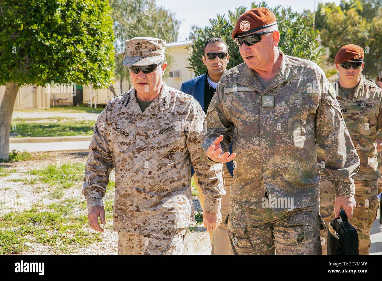 U.S. Marine Corps Gen. Kenneth F. McKenzie Jr., the commander of U.S ...