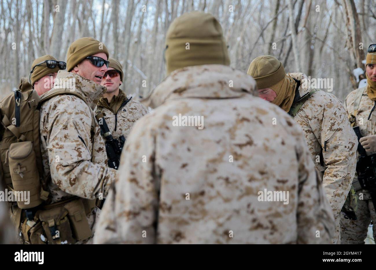 Col. Jason Perry, the commanding officer of 4th Marine Regiment, 3rd ...