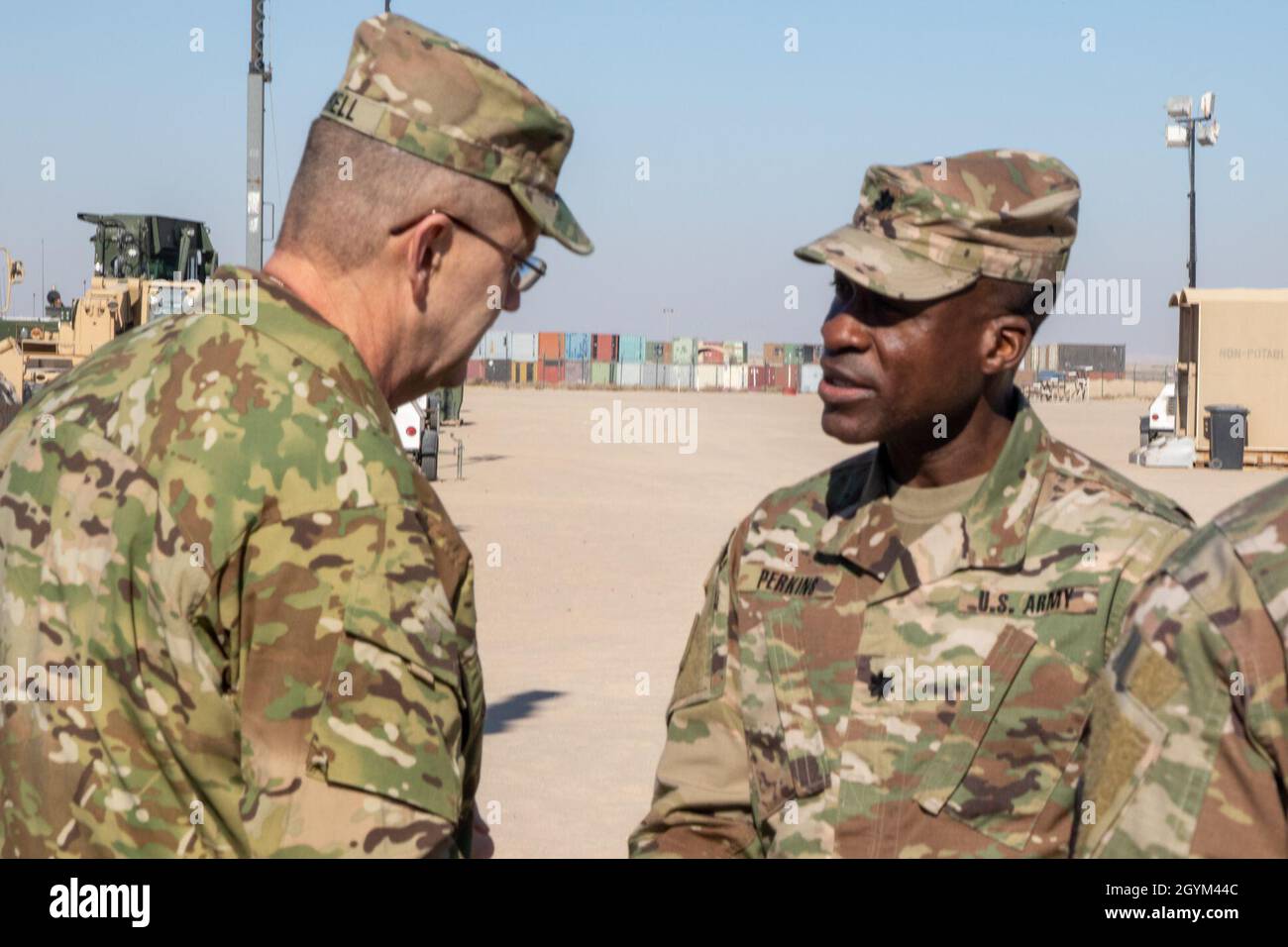 Lt. Gen. Terry Ferrell, commanding general, U.S. Army Central, speaks ...