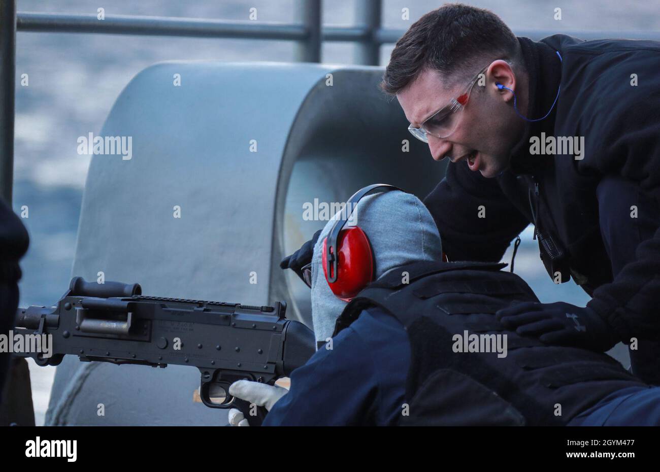 ATLANTIC OCEAN (Jan. 27, 2020) Master-at-Arms 2nd Class Dale Gottschalk ...