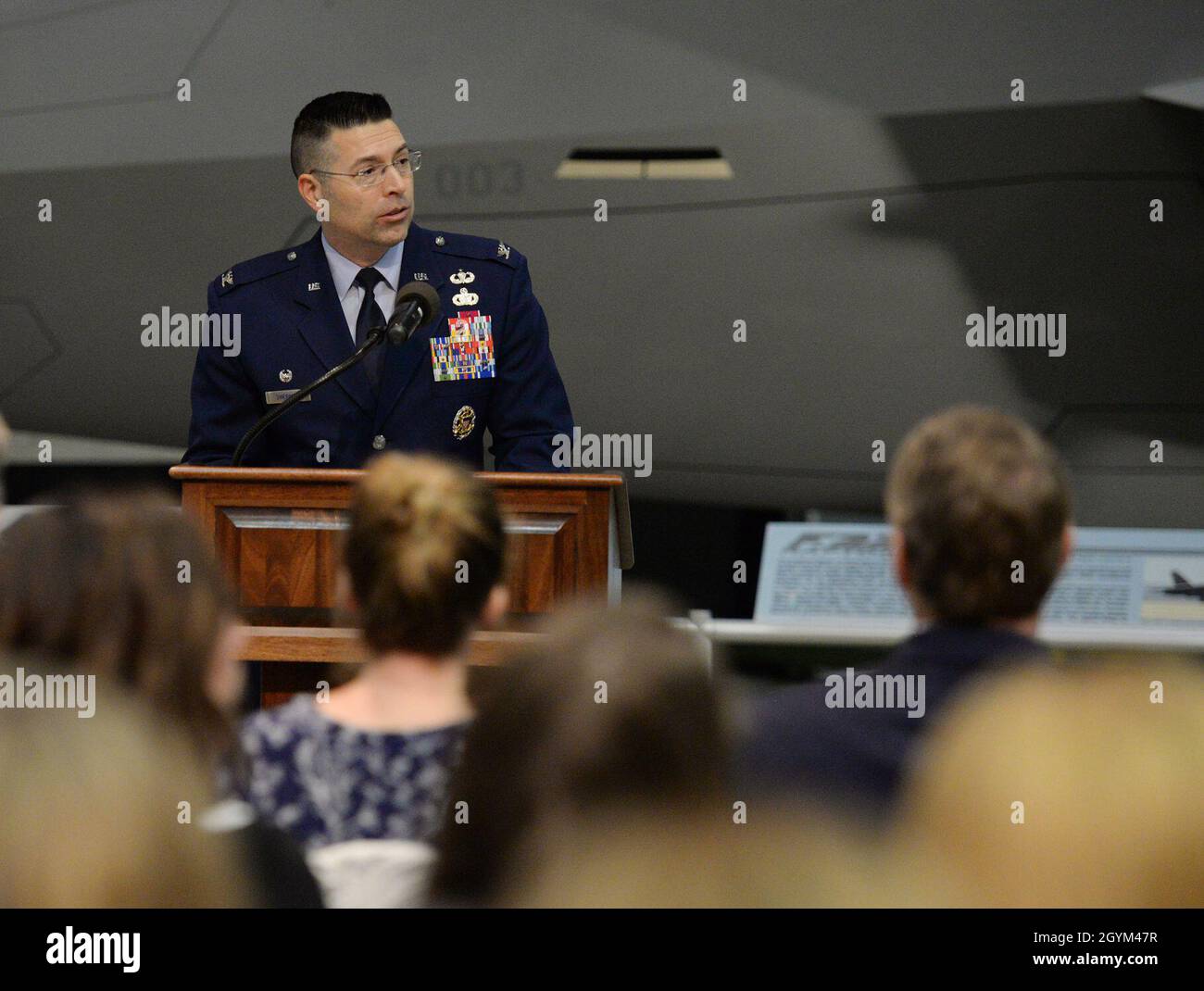 U.S. Air Force Colonel Thomas Sherman, 88th Air Base Wing and ...