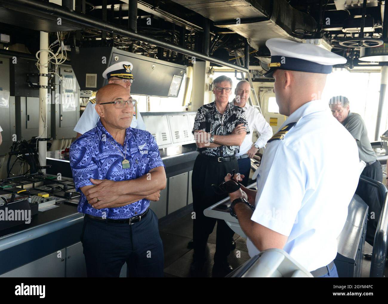 The Honorable Ron Mark, the New Zealand minister of defense, speaks ...