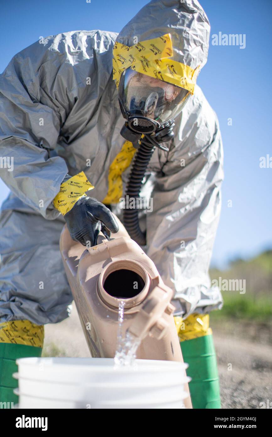 U.S. Marine Corps Staff Sgt. Jeremy Rochester, an explosive ordnance ...