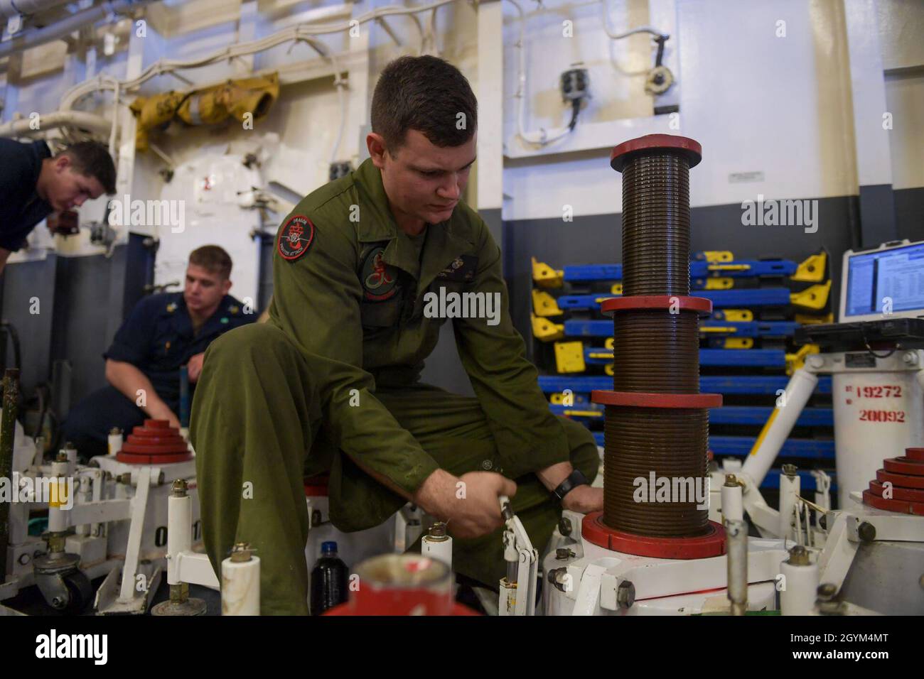 200127-N-FA868-1002 PHILIPPINE SEA (Jan. 27, 2020) Lance Cpl. Trey ...