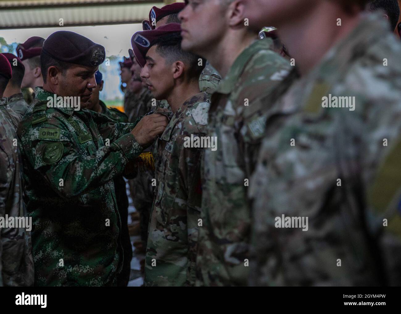 Colombian infantry hi-res stock photography and images - Alamy