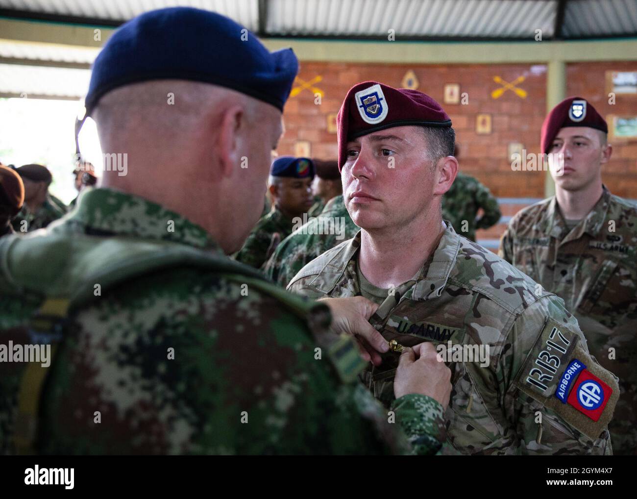 A Paratrooper assigned to 1st Battalion, 325th Airborne Infantry ...