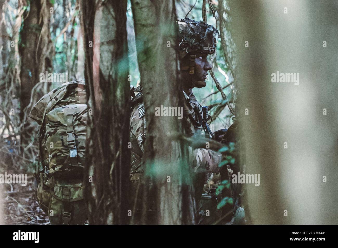 Soldiers from Charlie Company “COLDSTEAL”, 1st Battalion 27th Infantry ...