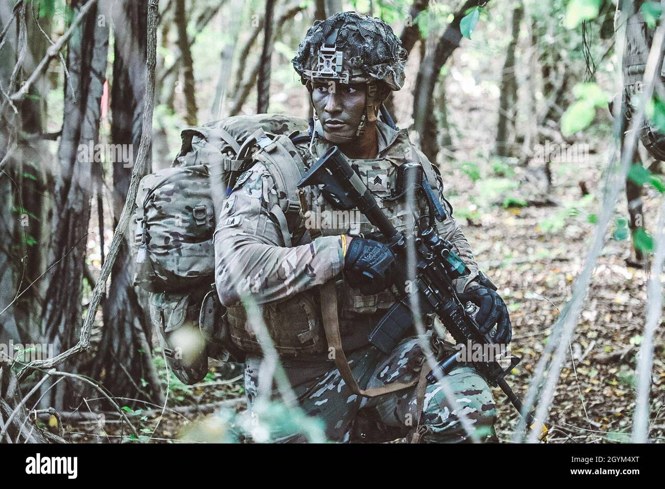 Soldiers from Charlie Company “COLDSTEAL”, 1st Battalion 27th Infantry ...