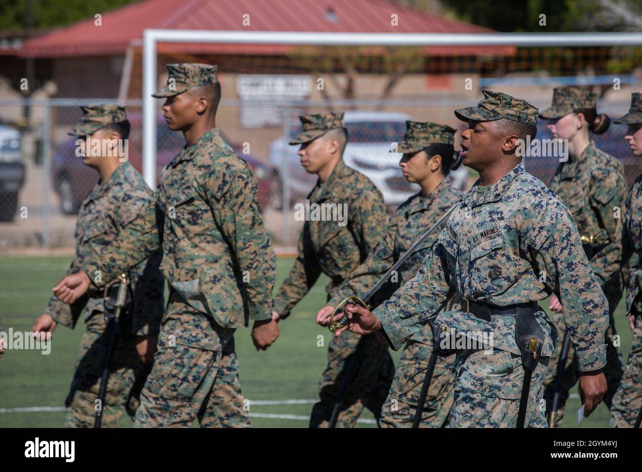 U.S. Marines stationed at Marine Corps Air Station (MCAS) Yuma conduct ...