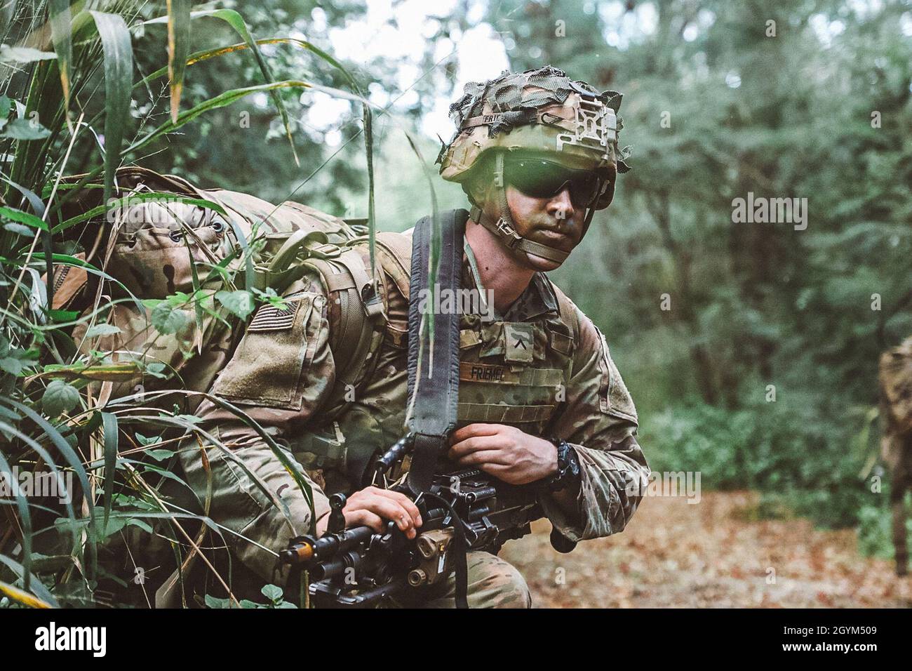 Soldiers from Charlie Company “COLDSTEAL”, 1st Battalion 27th Infantry ...