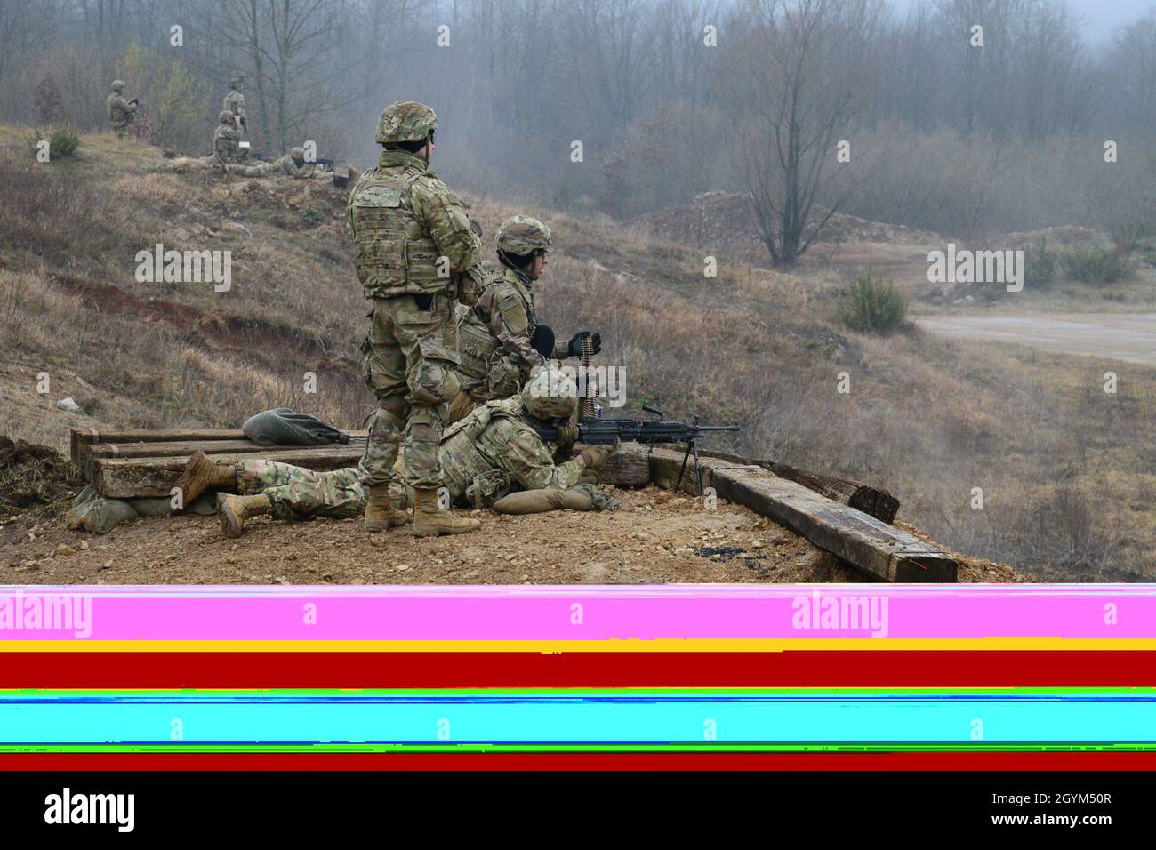U.S. Army Paratroopers assigned to 54th Brigade Engineer Battalion ...