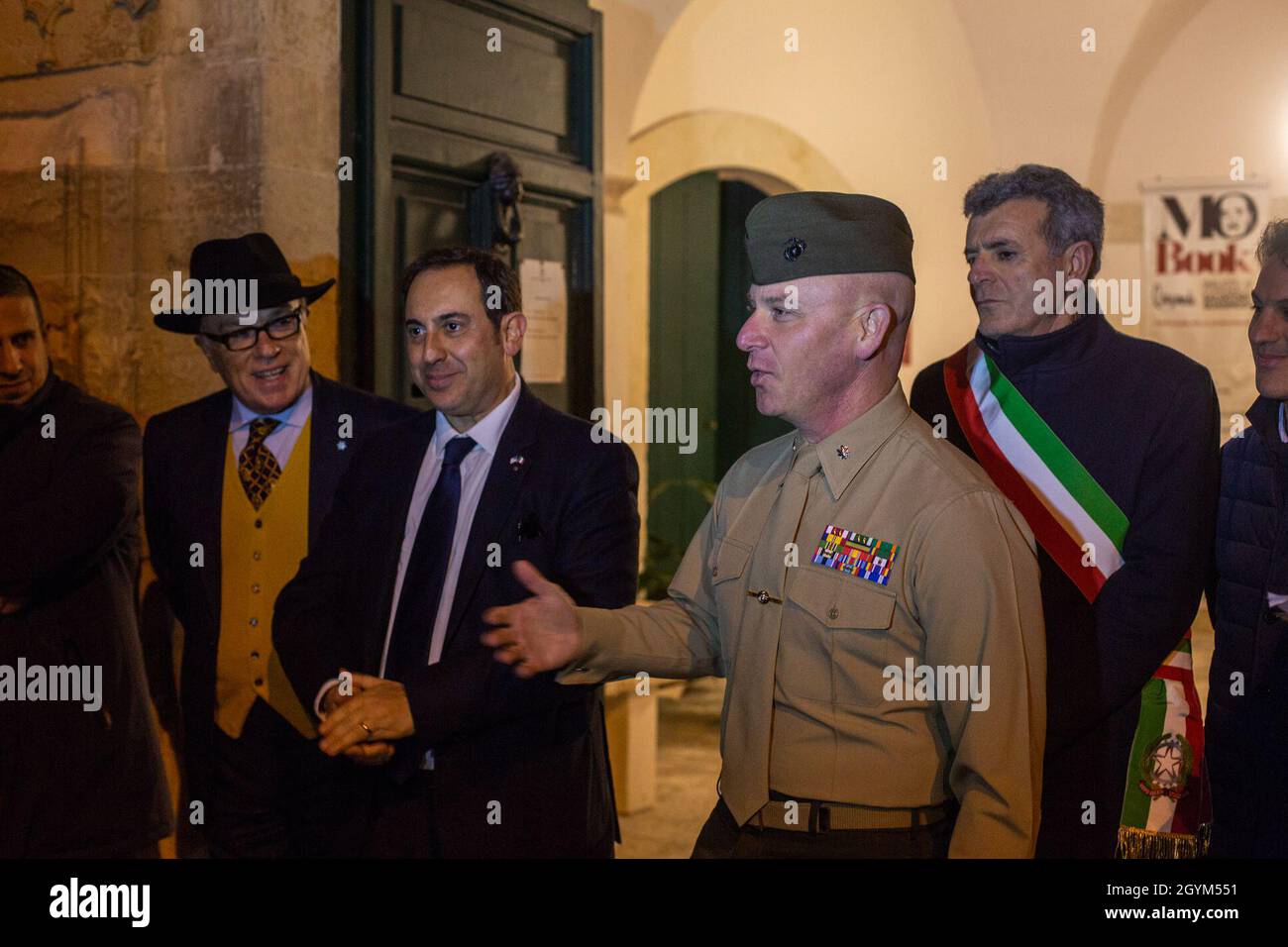 Lt. Col. Daniel Rosenberg, commanding officer of the Logistic Combat ...