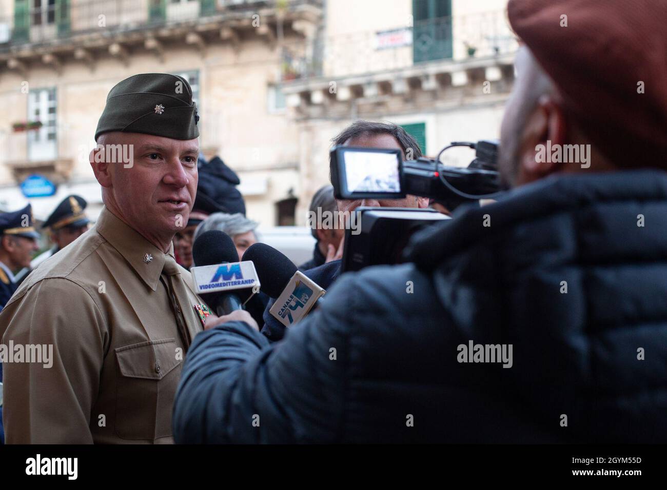 Lt. Col. Daniel Rosenberg, commanding officer of the Logistic Combat ...