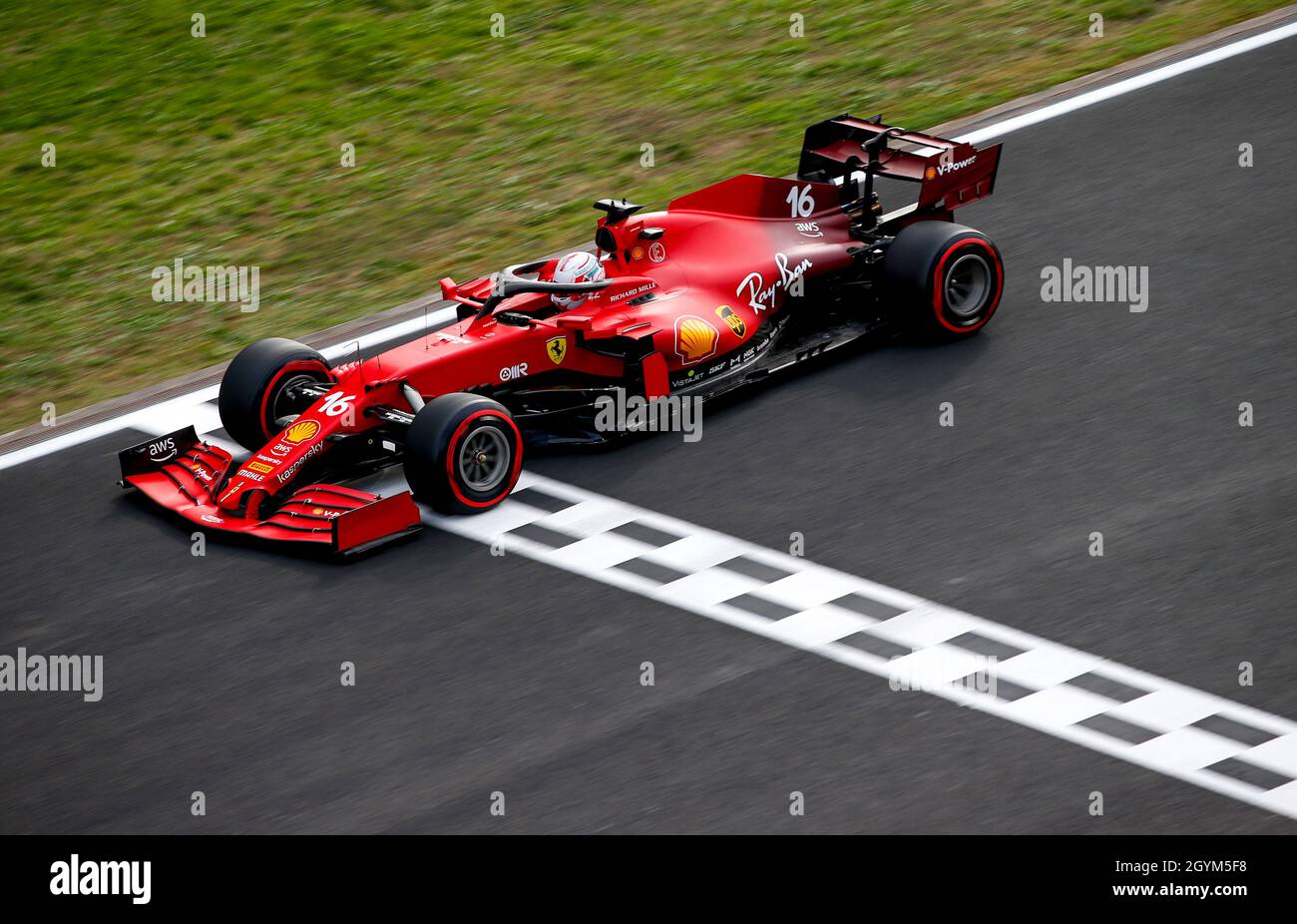 Istanbul, Turkey. 8th Oct, 2021. # 16 Charles Leclerc (MON, Scuderia ...