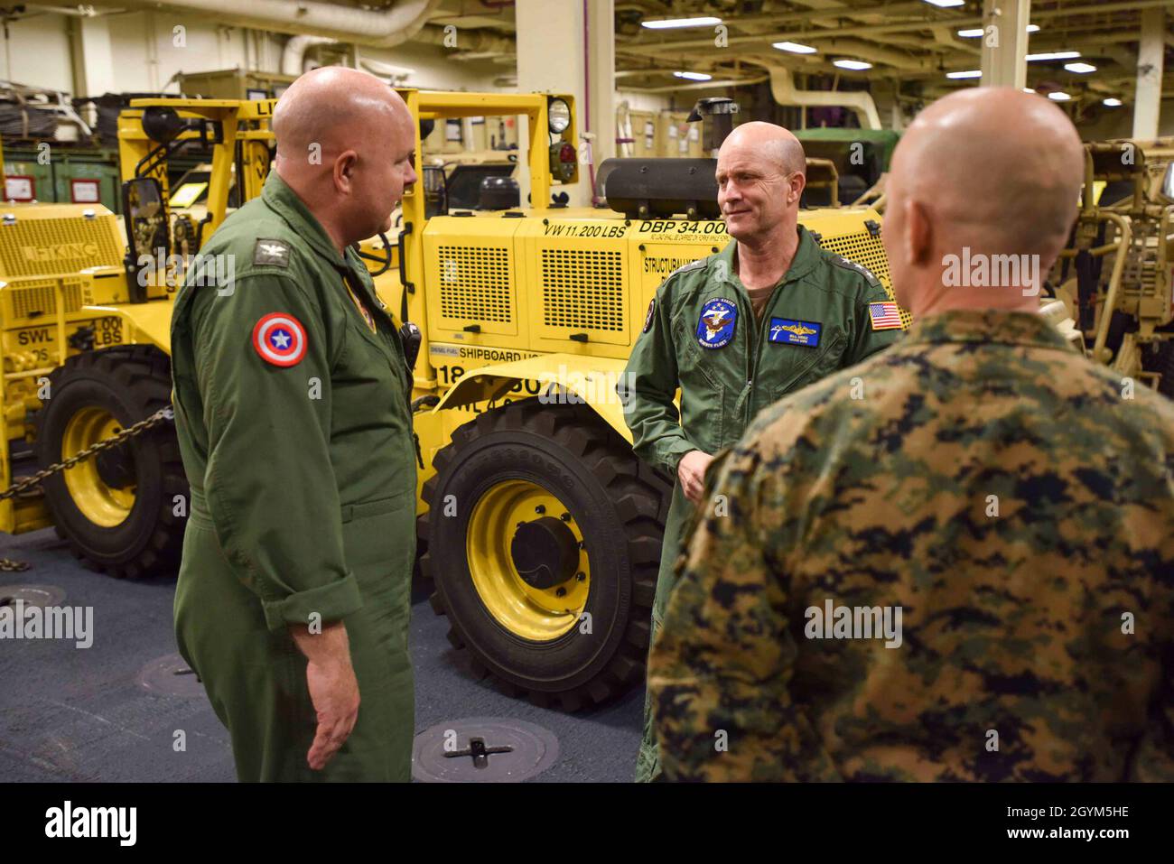 200129-N-MB038-1009 PHILIPPINE SEA (Jan. 29, 2020) Vice Adm. Bill Merz ...