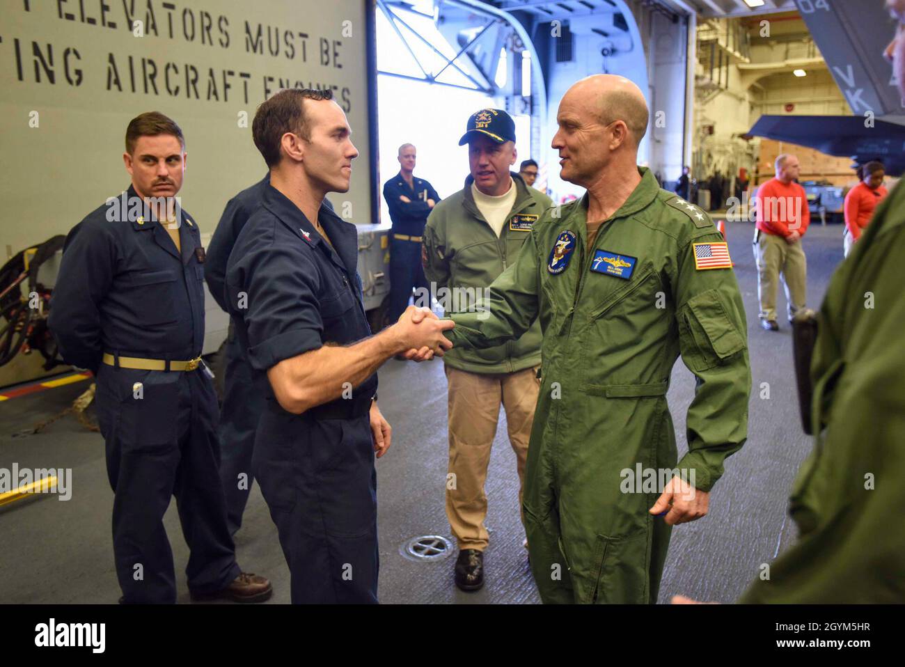 200129-N-MB038-1029 PHILIPPINE SEA (Jan. 29, 2020) Vice Adm. Bill Merz ...