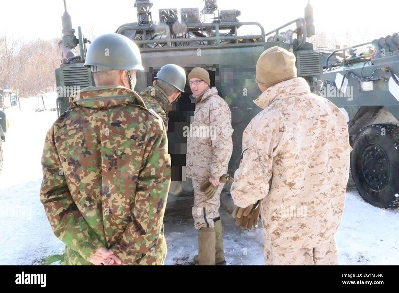 Col. Jason Perry, the commanding officer of 4th Marine Regiment, 3rd ...
