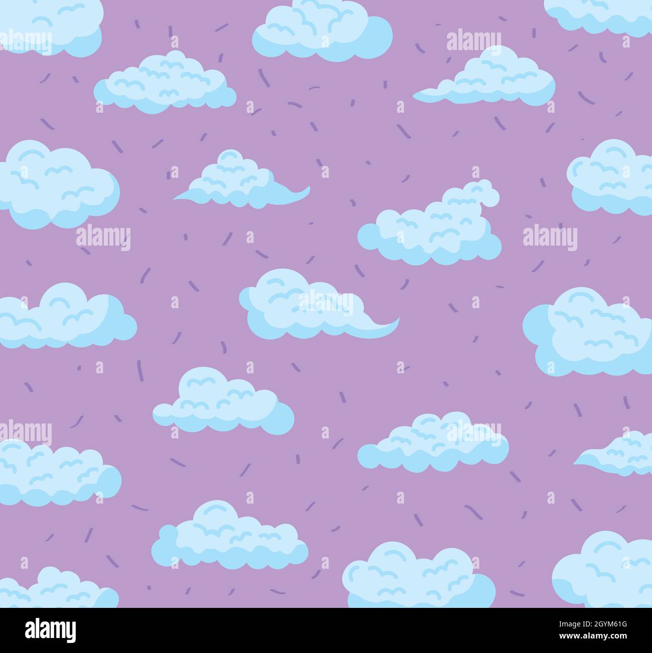 clouds sky pattern purple background Stock Vector Image & Art - Alamy