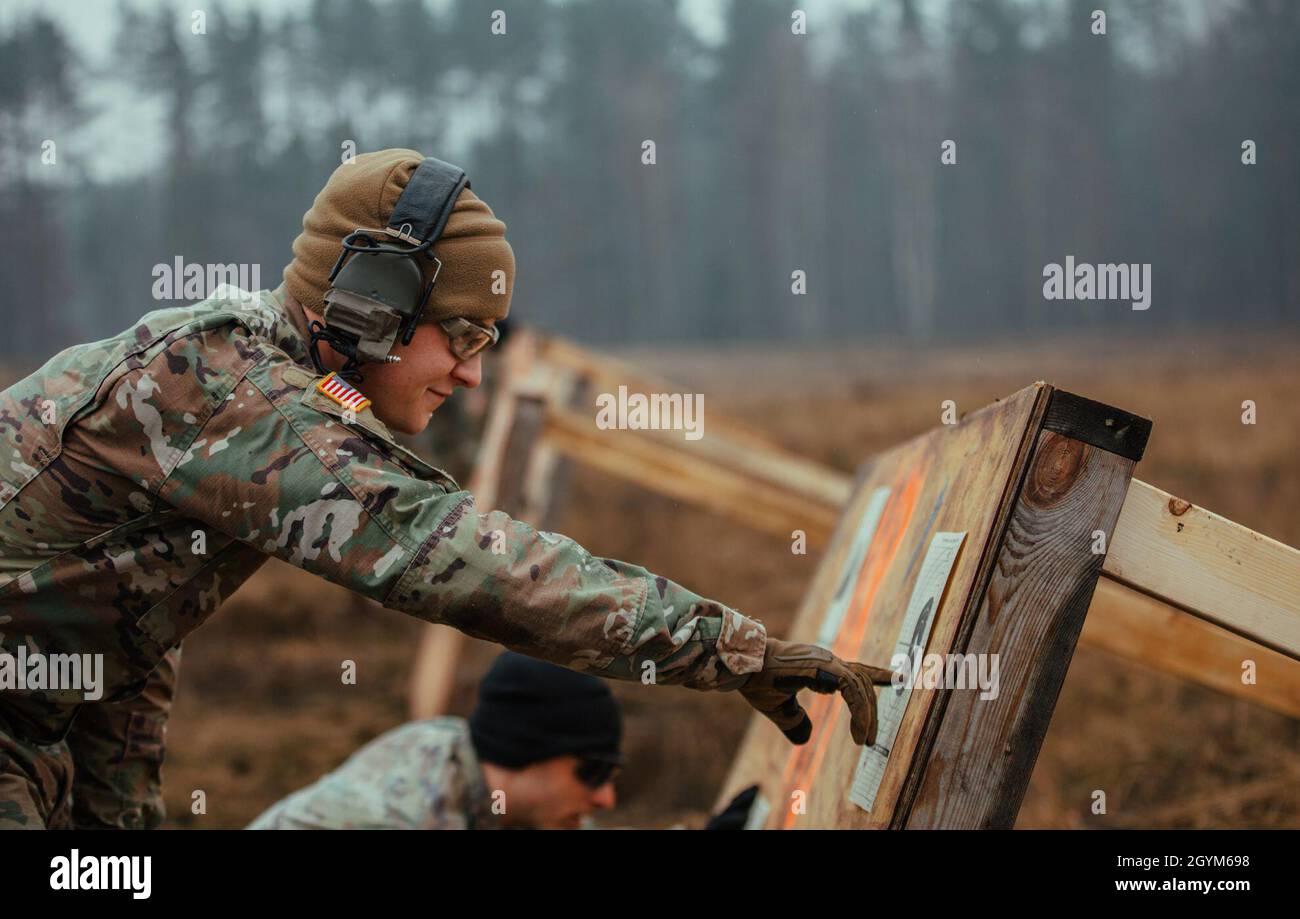 U.S. Army Staff Sgt. Bryan Mills, an infantry squad leader assigned to ...