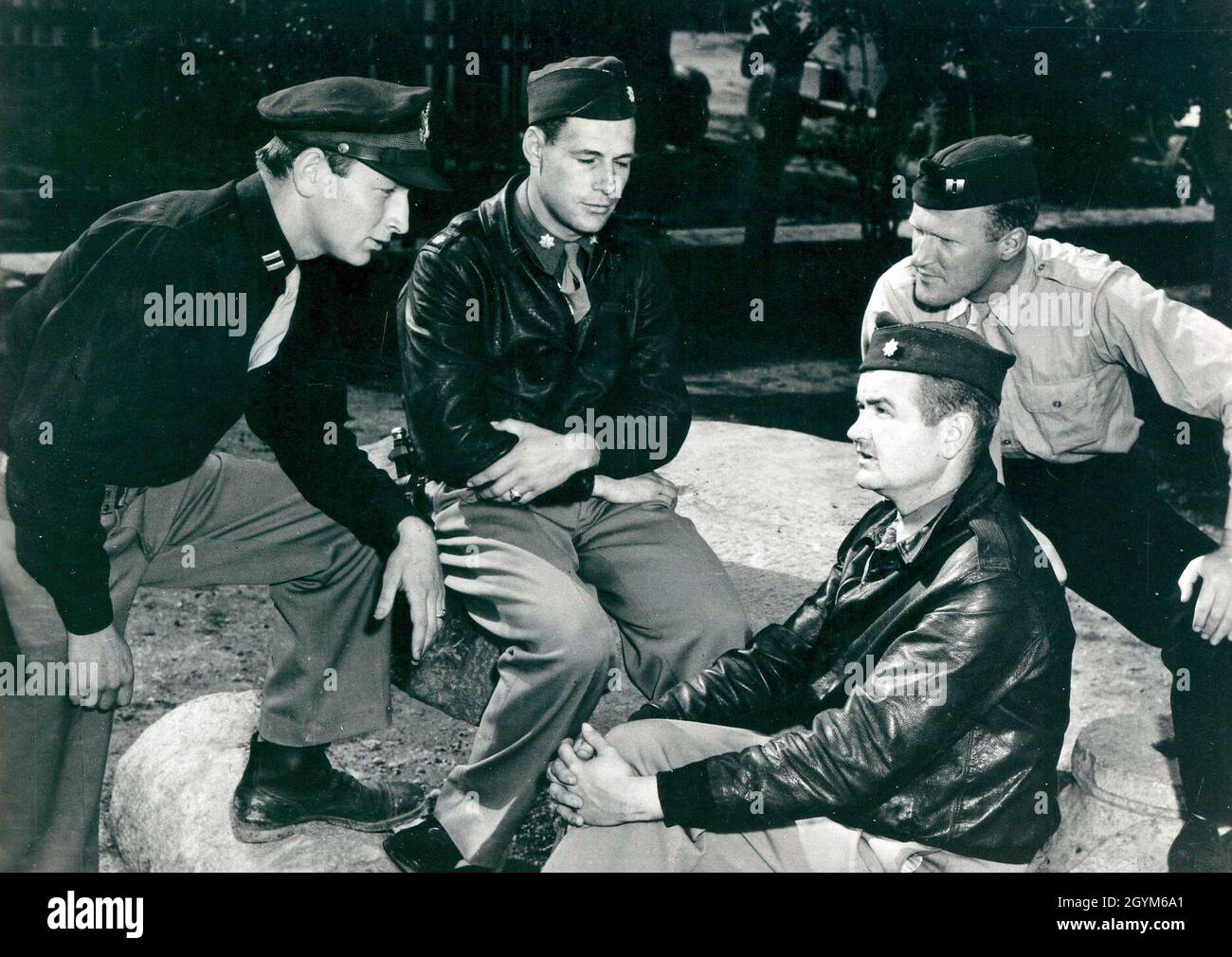 (1943) Original Caption: "Here are some of the veterans of the Tokyo ...