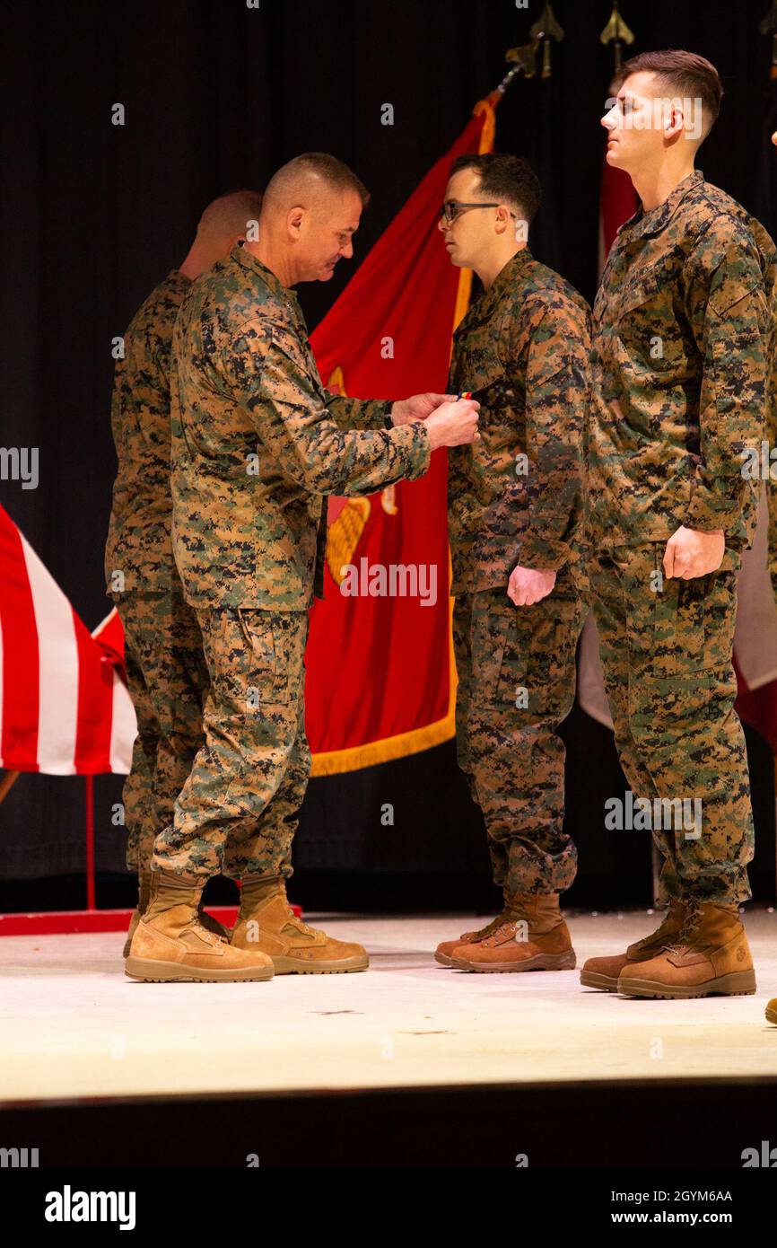 Maj. Gen. Karsten Heckl (left), commanding general, 2nd Marine Aircraft ...