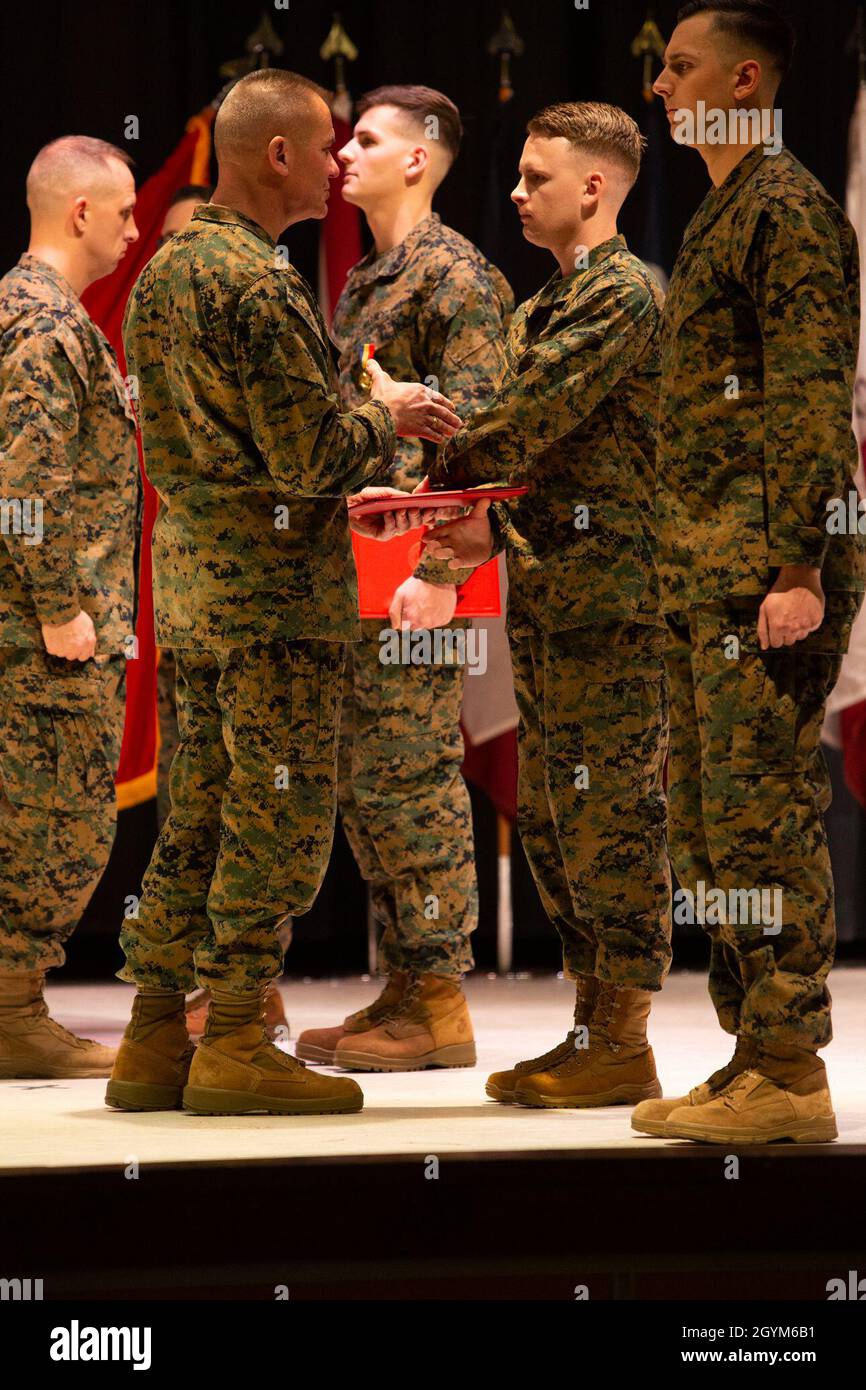 Maj. Gen. Karsten Heckl (left), commanding general, 2nd Marine Aircraft ...