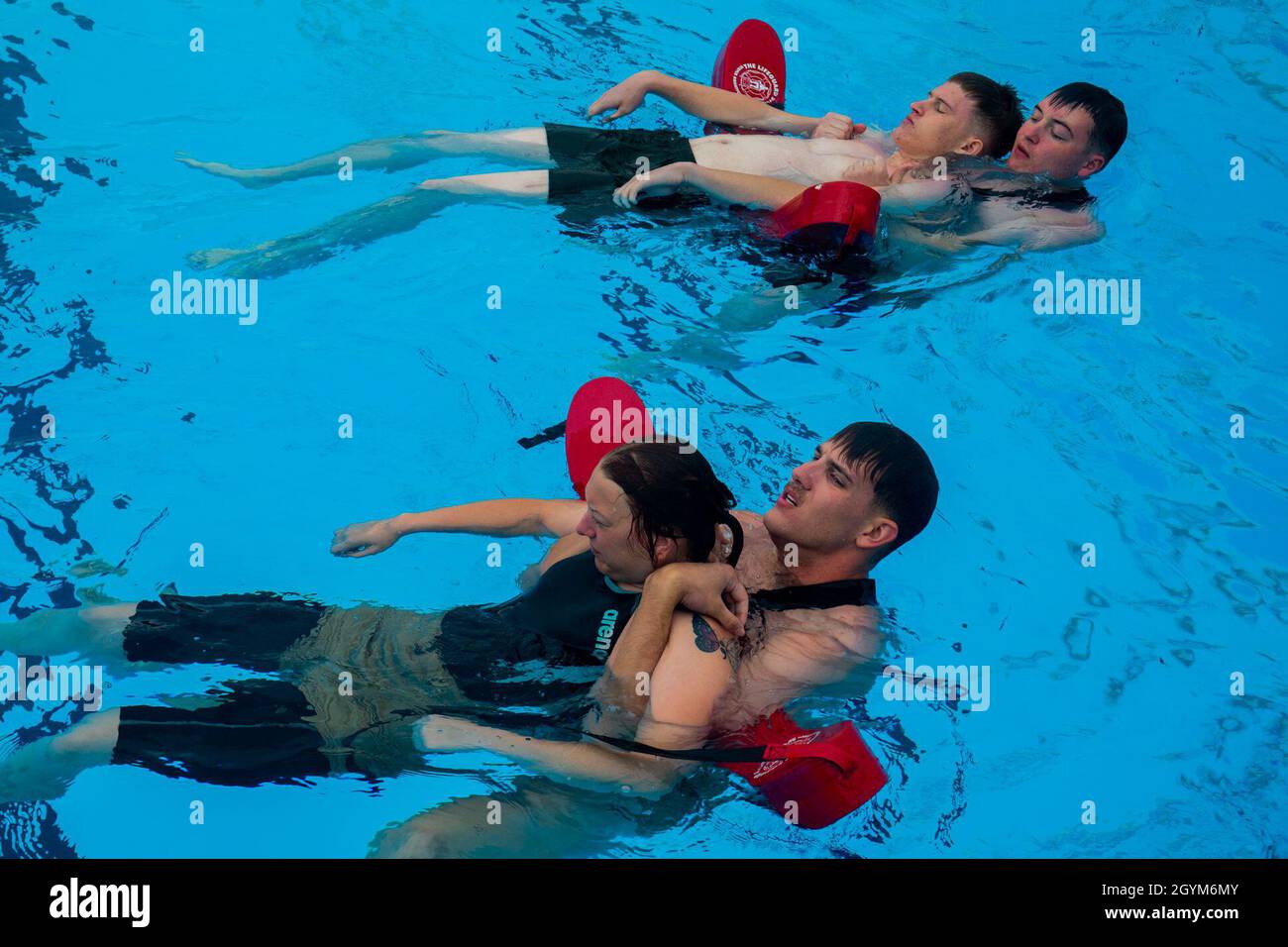 U.S. Marines perform American Rescue Concepts (ARC) during Water ...