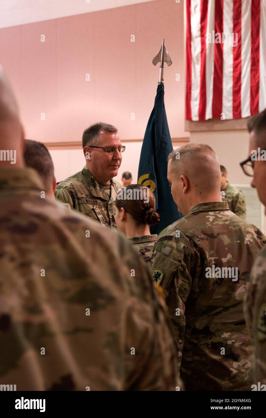 The Soldiers of the Michigan Army National Guard’s 126th Theater Public ...