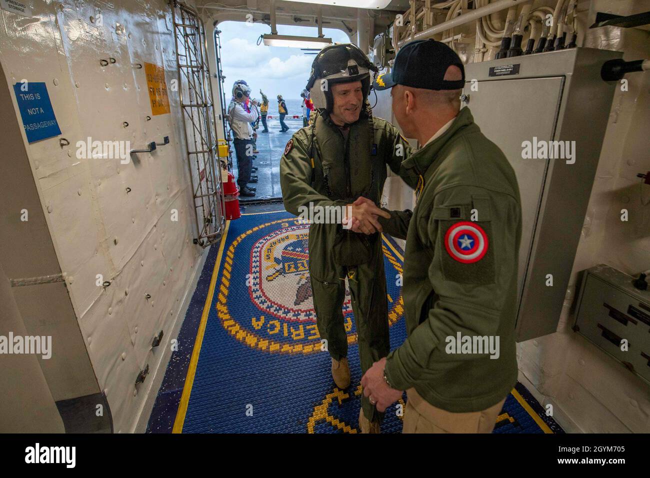 200129-N-RU810-1012 PHILLIPINE SEA (Jan. 29, 2020) Capt. Luke Frost ...