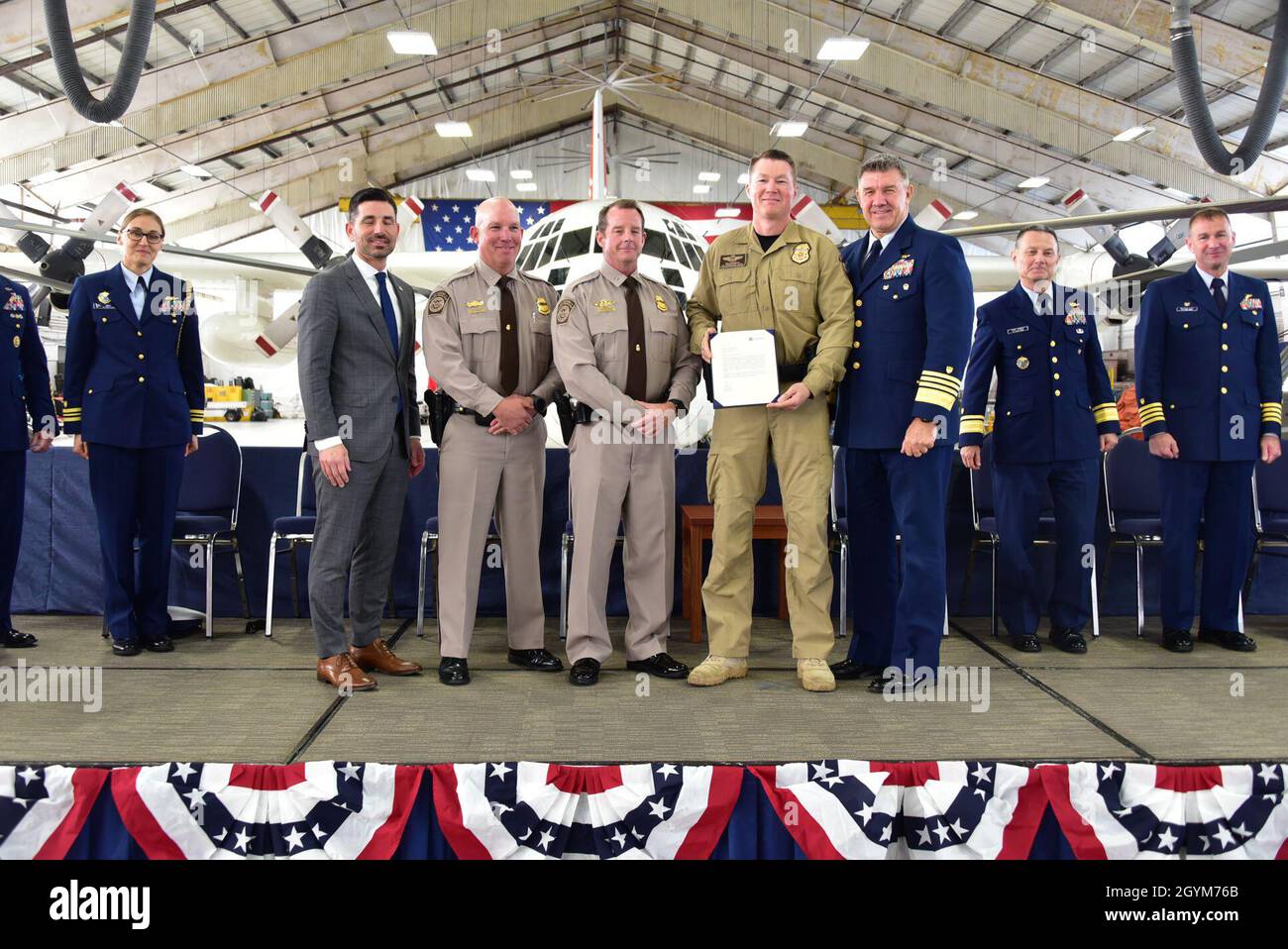 Adm. Karl Schultz, commandant of the Coast Guard, and Chad Wolf, Acting ...