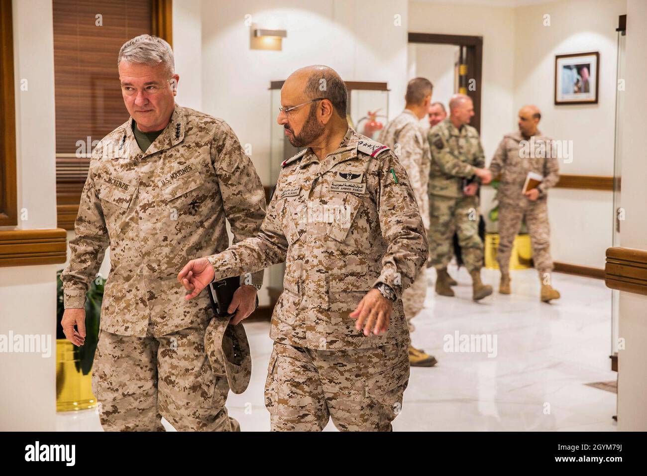 U.S. Marine Corps Gen. Kenneth F. McKenzie Jr., the commander of U.S ...