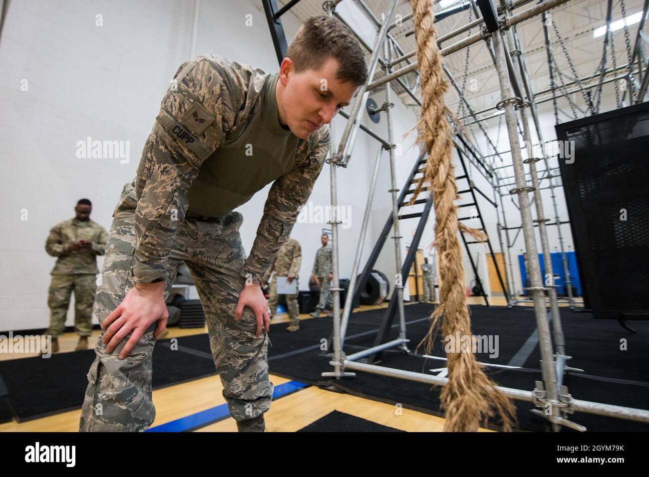 U.S. Air Force Senior Airman Paul Cupp, 42nd Security Forces Squadron ...