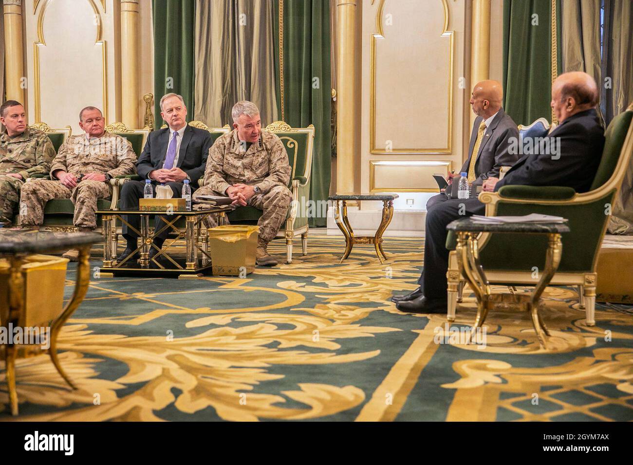 U.S. Marine Corps Gen. Kenneth F. McKenzie Jr., the commander of U.S ...