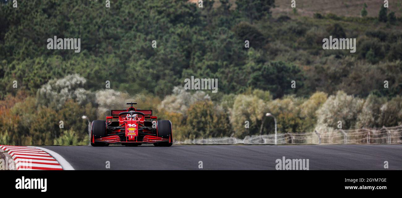 Istanbul, Turkey. 8th Oct, 2021. # 16 Charles Leclerc (MON, Scuderia ...