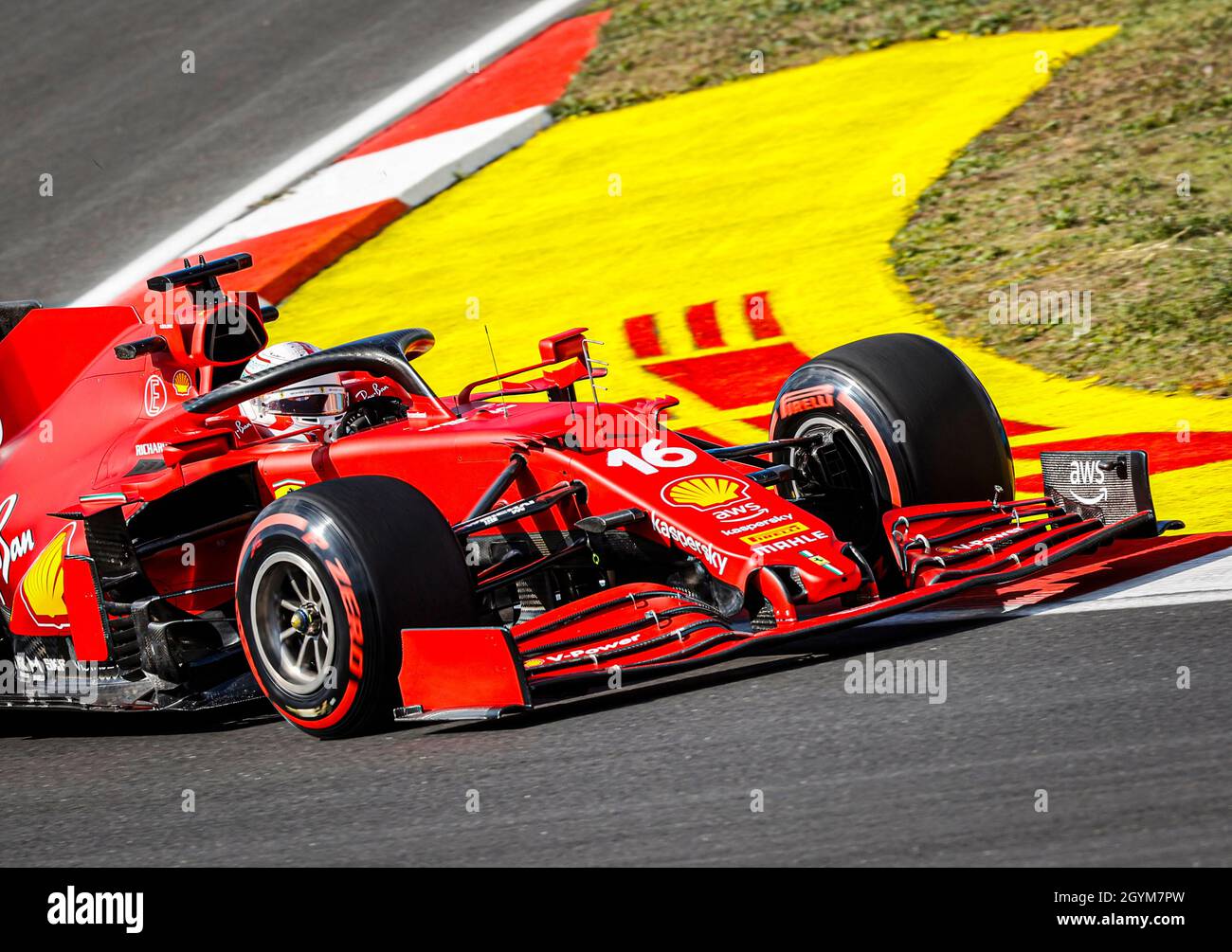 Istanbul, Turkey. 8th Oct, 2021. # 16 Charles Leclerc (MON, Scuderia ...