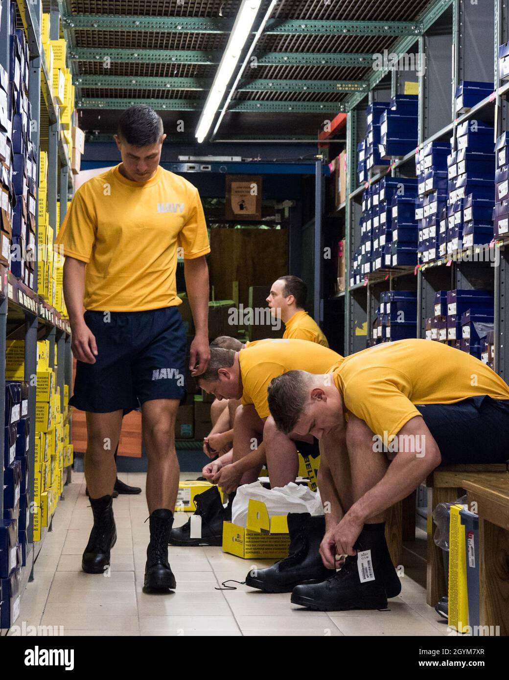 A student with Officer Development School (ODS) class 20020, at Officer ...